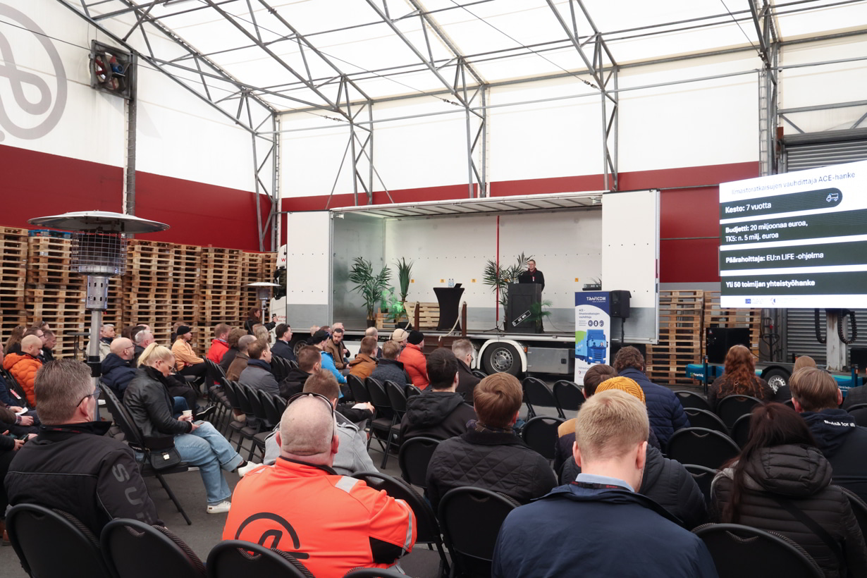 Demo Day: A Gathering of Transport Operators in Naantali - Ahola Transport